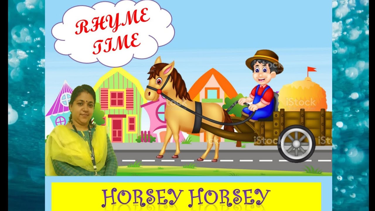 RHYME : HORSEY HORSEY DON'T YOU STOP | English rhyme| Horsey Horsey ...