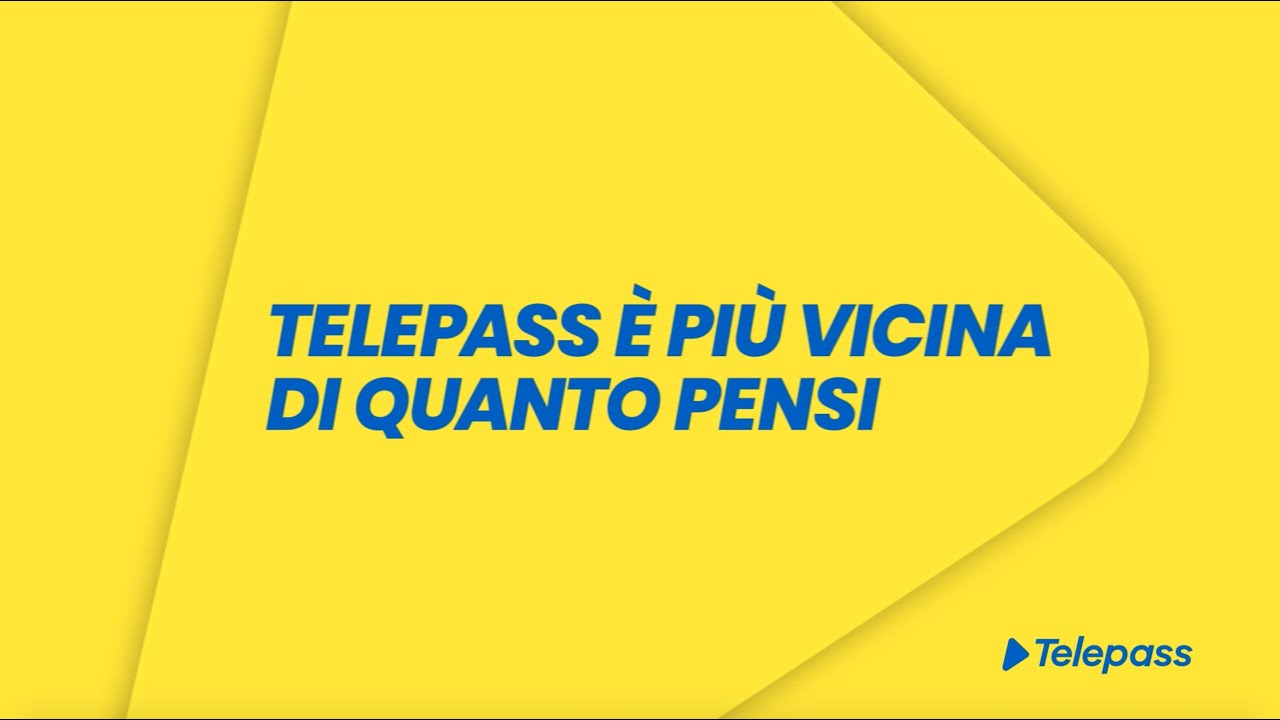 Hai bisogno di assistenza? Telepass è sempre accanto a te. - YouTube