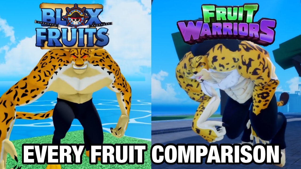 Blox Fruits | Fruit Warriors | Devil Fruits Comparison - YouTube