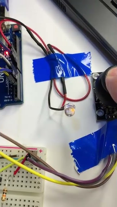 ARDUINO JOYSTICK CONTROL LED - YouTube
