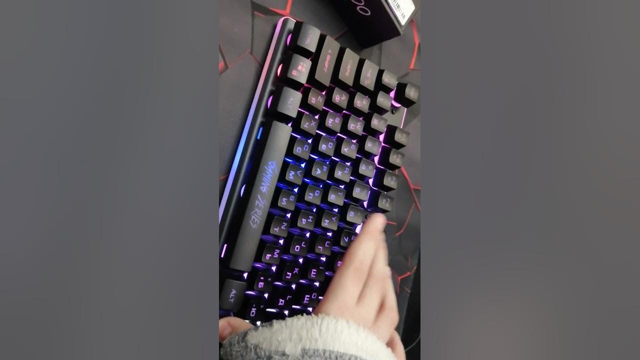 Обзор на клавиатуру Dexp Hellfire Gk-100 - YouTube