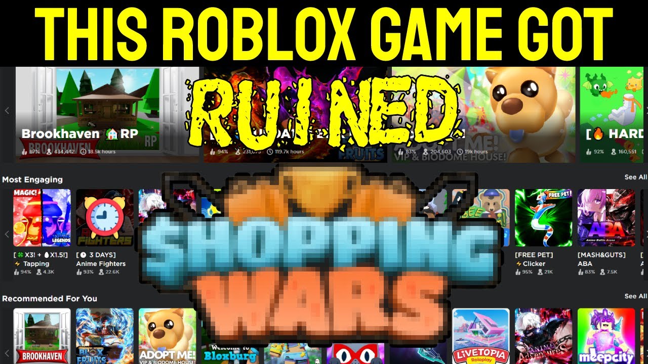 This Roblox Game got RUINED... - YouTube