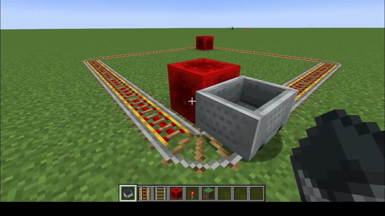 Minecraft Snapshot 24w33a:changing minecart speed and setting to -1 ...