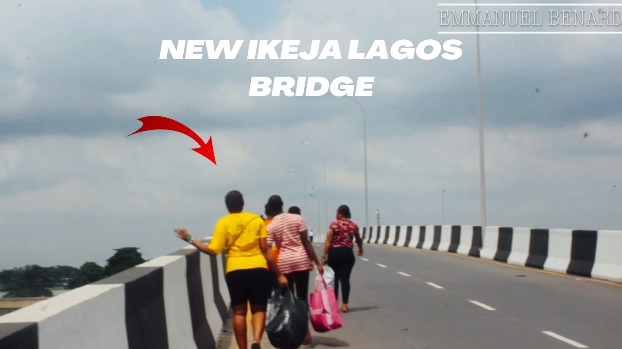 See The New Ikeja Lagos New Bridge / Overhead Bridge construction - YouTube
