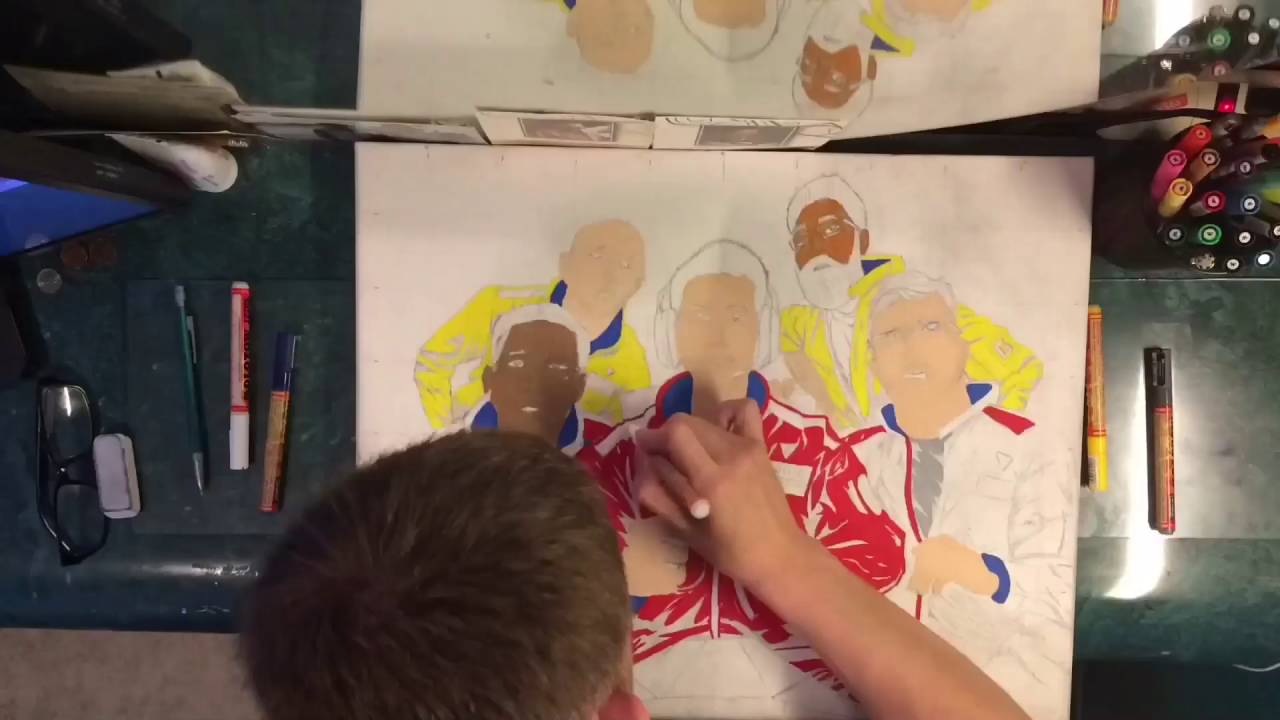 The Incredible True Story Album Art on Canvas - YouTube