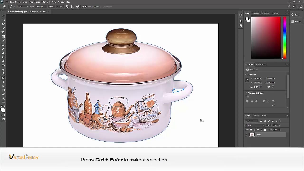 How to create Transparent Background Image in Photoshop | Vector Design ...