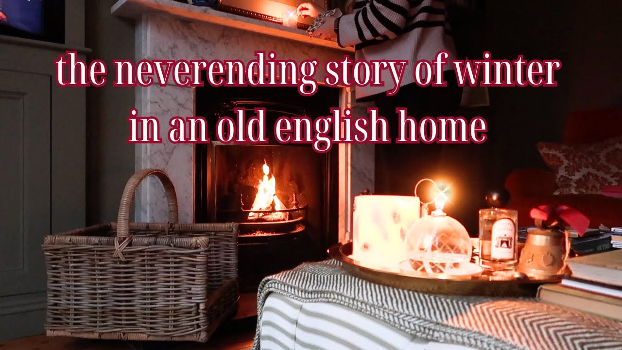 The last bittersweet days of winter🕯️in a 140 year old home - YouTube