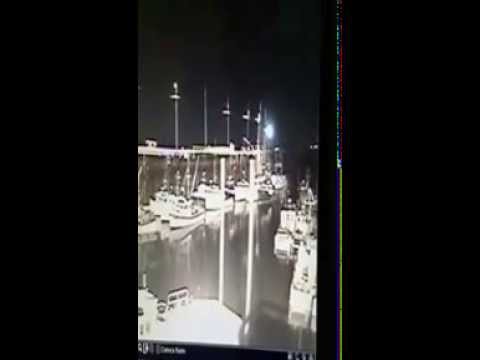 Coast Guard responds to pier collapse in Eastport, Maine - YouTube