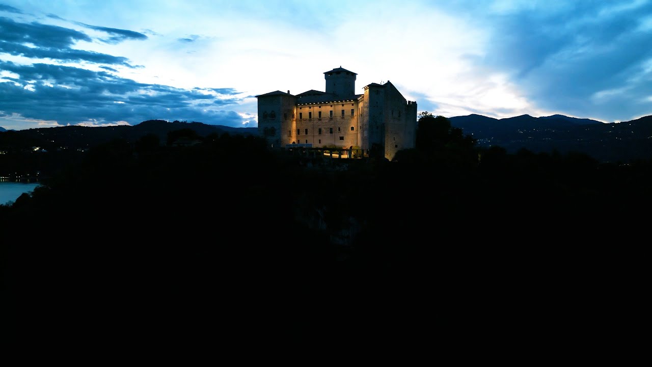 Angera di notte 4K Drone Dji Mini 3 Pro - YouTube