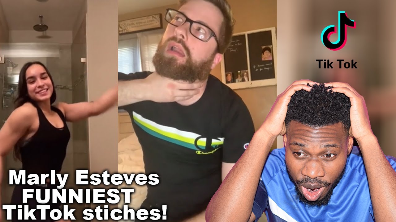 Reacting To Marly Esteves Funniest TikTok STICHES!! OMG TOO FUNNY ...