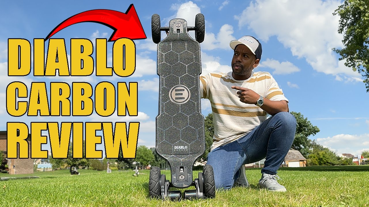 Evolve Diablo Carbon Electric Skateboard Review - The Good AND the Bad ...