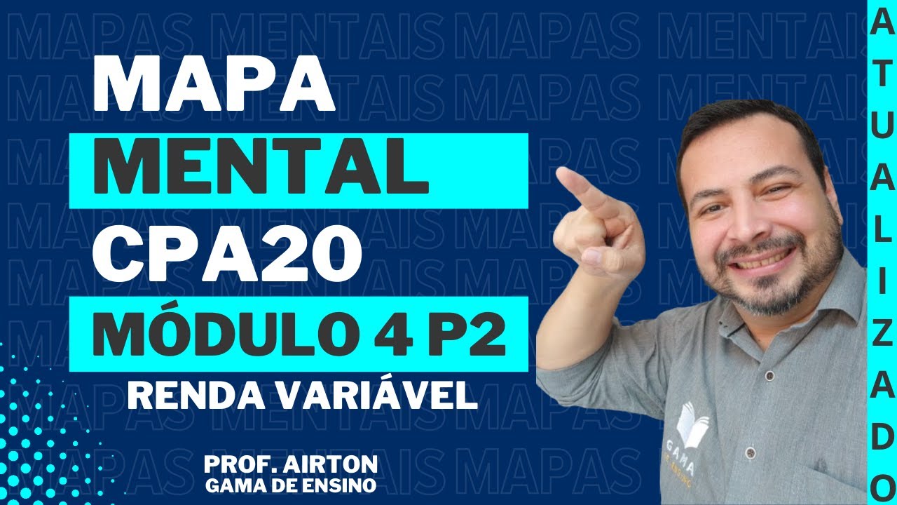 CPA20 MÓDULO 4 PARTE 2 | MAPA MENTAL | RESUMO | RENDA VARIÁVEL - YouTube