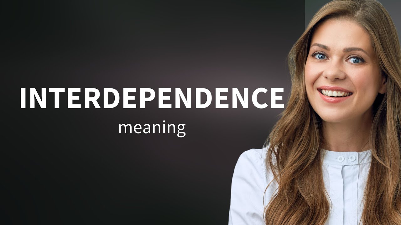 Interdependence — meaning of INTERDEPENDENCE - YouTube