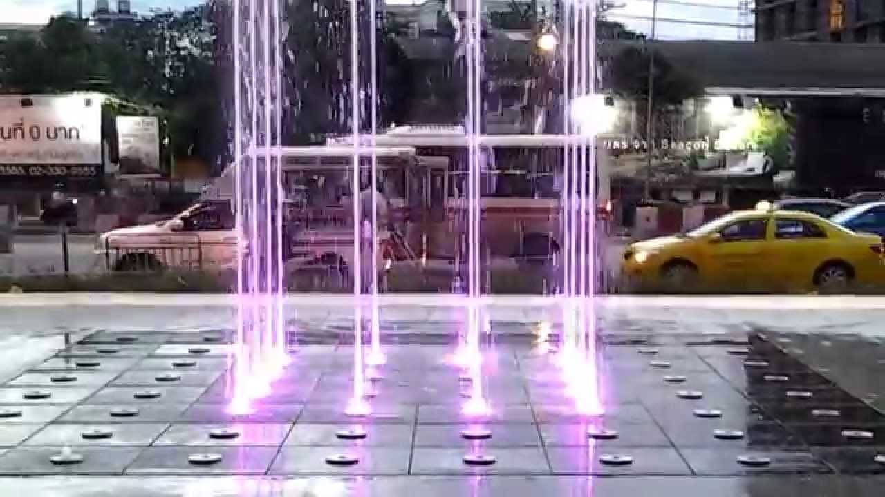 Colorful of Fountain - YouTube