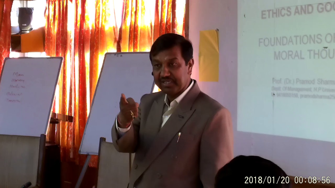 Lecture By Dr. Pramod Sharma at HIPA Shimla - YouTube