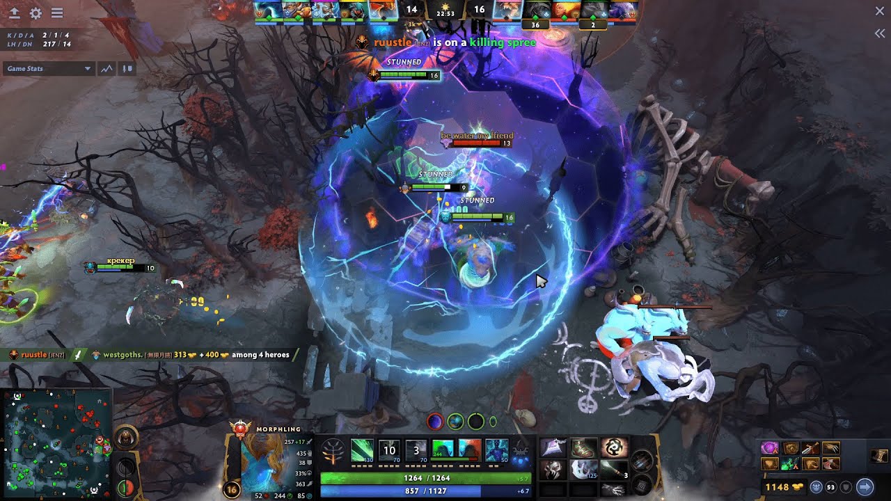 YATORO Null Talisman Morphling against CHARLIE Faceless Void ...