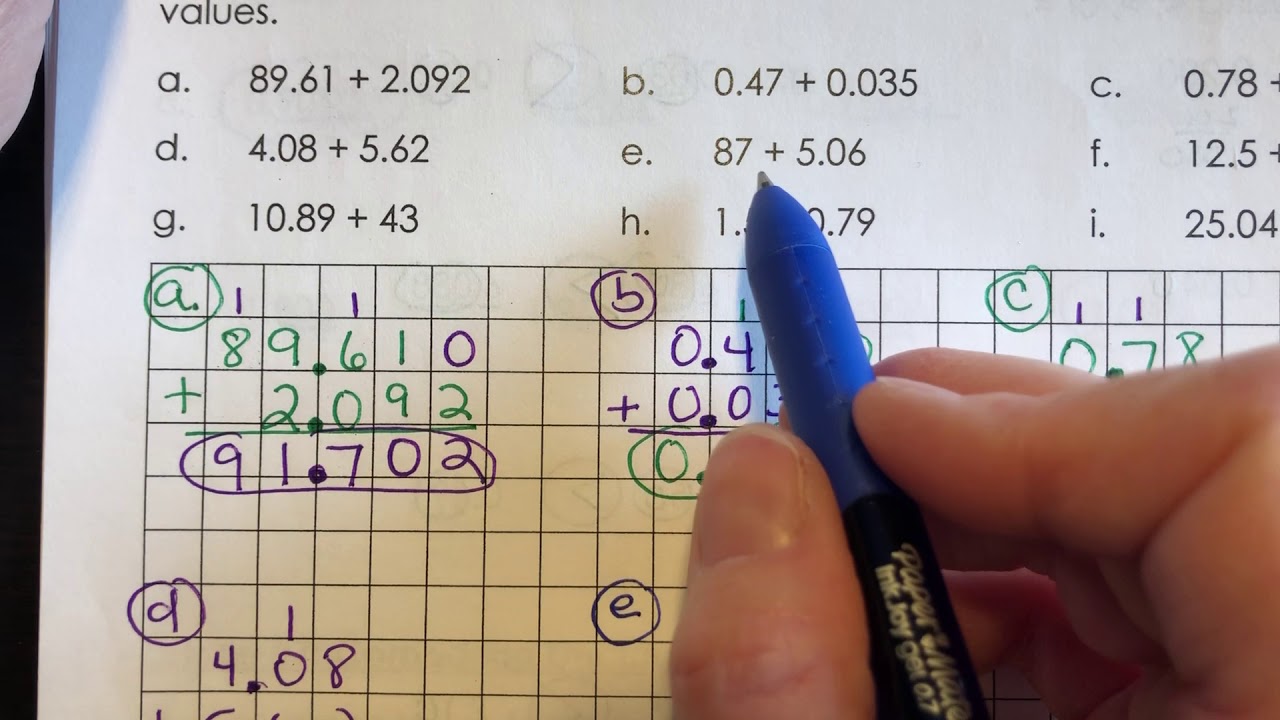 Math Unit 2, Lesson 8 Notes - YouTube