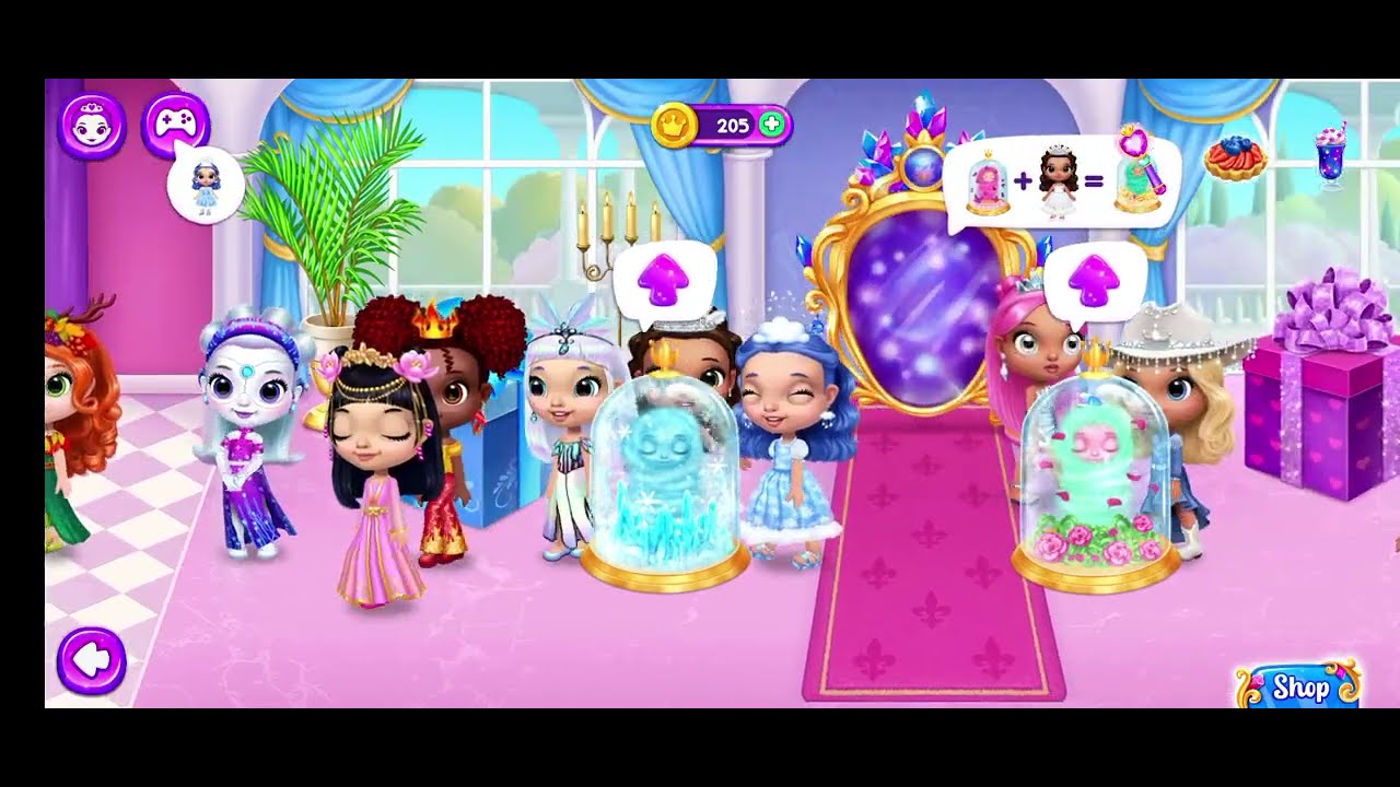 Princess Enchanted Castle New Update New 4 Princesses Collect ...