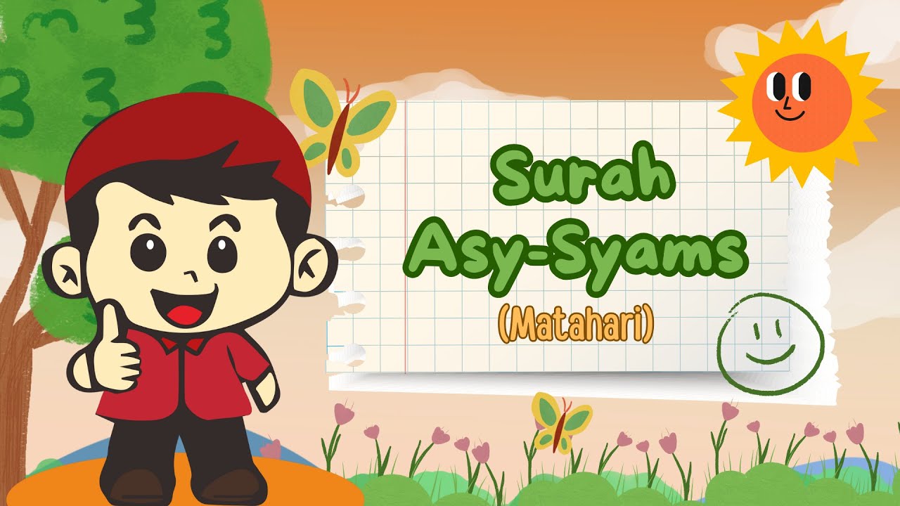 [JUZ 30] Ocan Membaca Surah Asy-Syams - YouTube