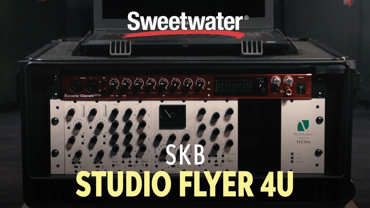 SKB iSeries Studio Flyer Laptop Rack Case Overview - YouTube