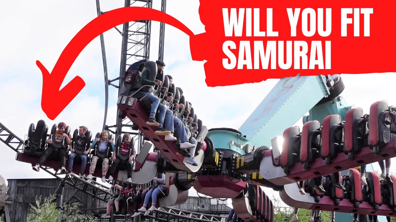 SAMURAI Thorpe Park - Too fat to ride? Rider of Size tester seat and ...
