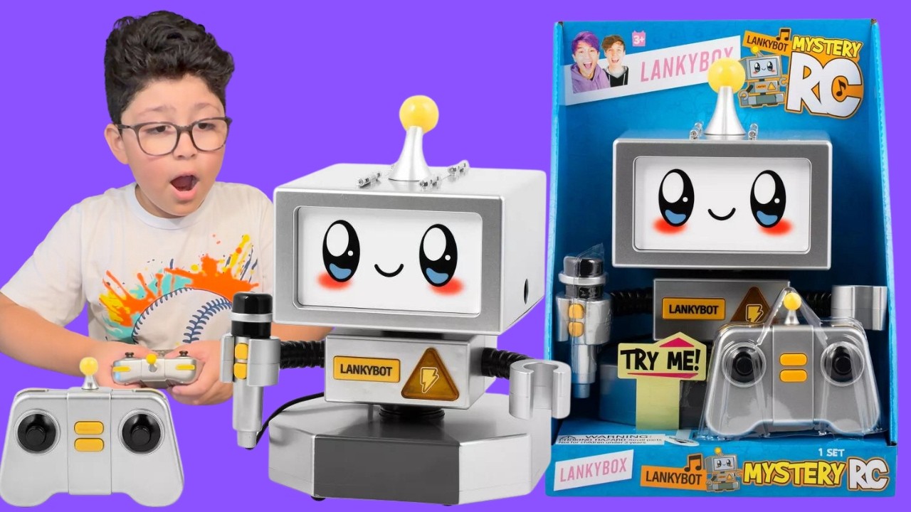 NEW LANKYBOX MERCH TOYS SERIES 5 UNBOXING (PART 3) LankyBot Mystery RC ...
