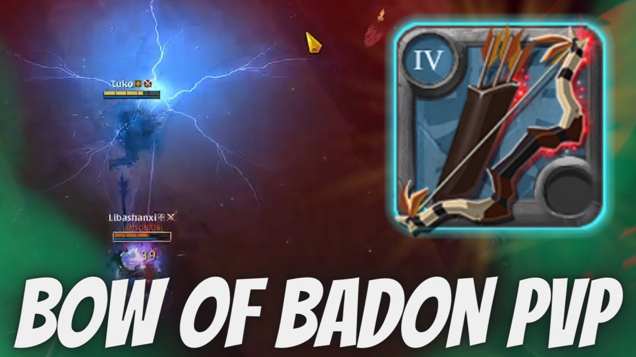 BADON POWERFULL WEAPON 1V1 PVP | CORRUPTED DUNGEON | Albion Online PVP ...