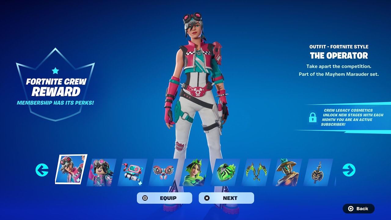 How To Get The Operator Crew Pack For FREE! (Fortnite) - YouTube