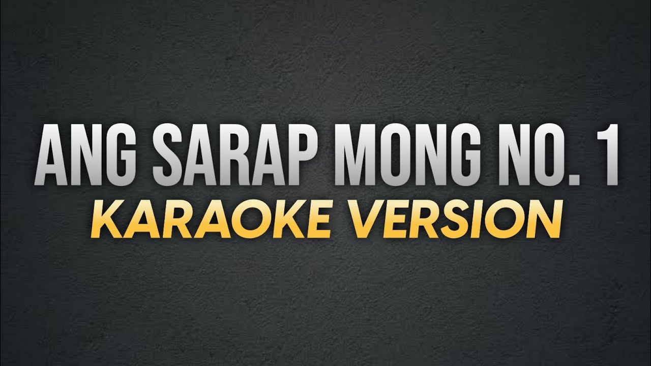 ANG SARAP MONG NO. 1 - Blanktape, Diorap & L-Sabor ft. Miss Ganda ...