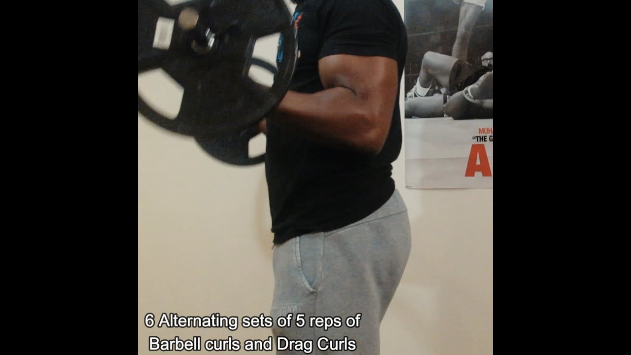 5 minute @ home bicep pump - YouTube