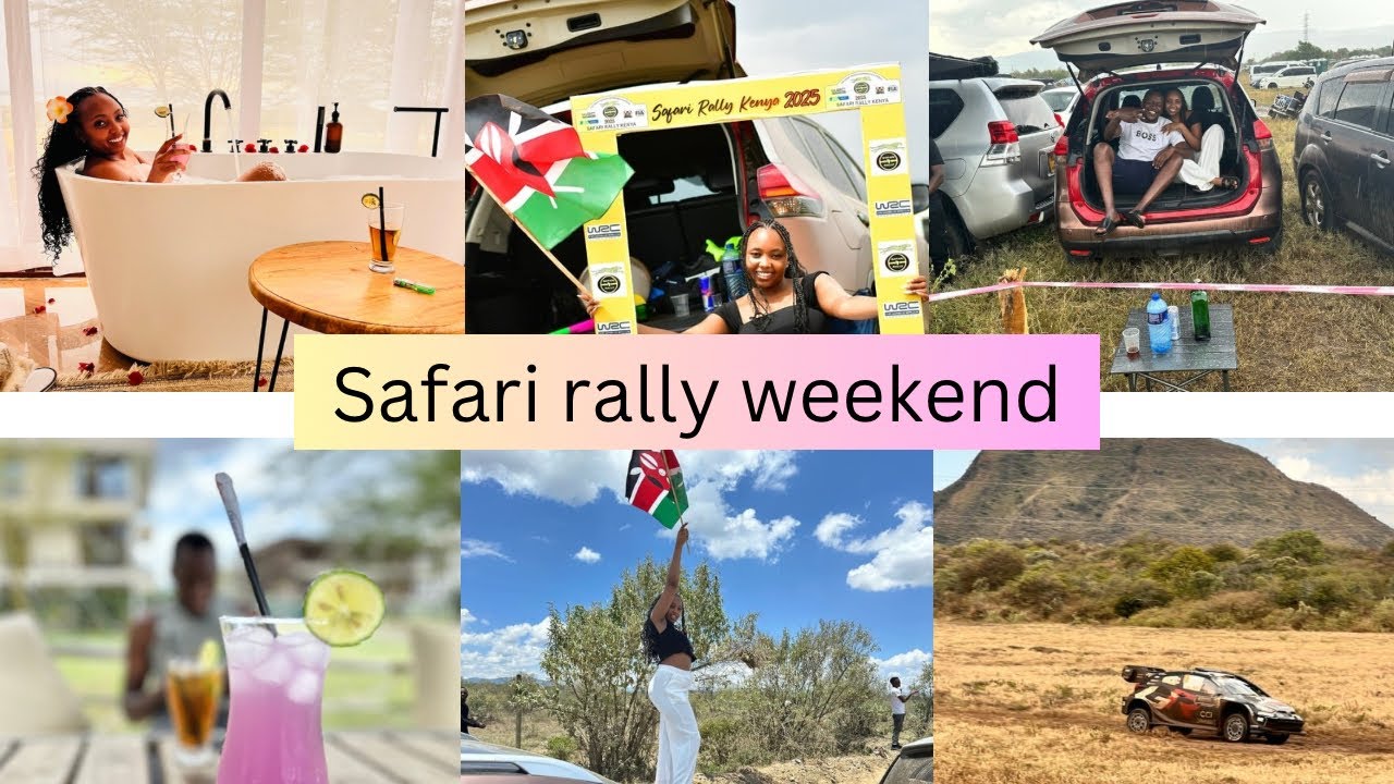 WRC Safari rally weekend🏁💥/weekend getaway in Naivasha🌸 ️ - YouTube