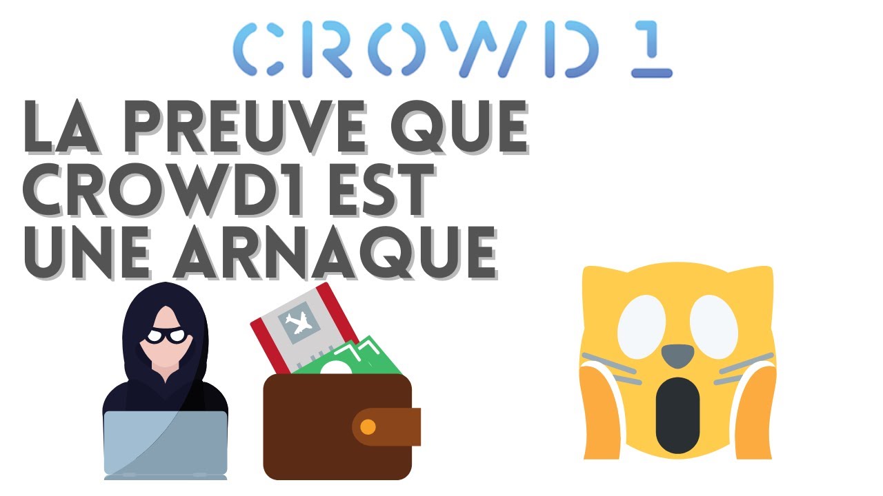 Comment reconnaître un scam ou une arnaque : Cas de CROWD1 - YouTube