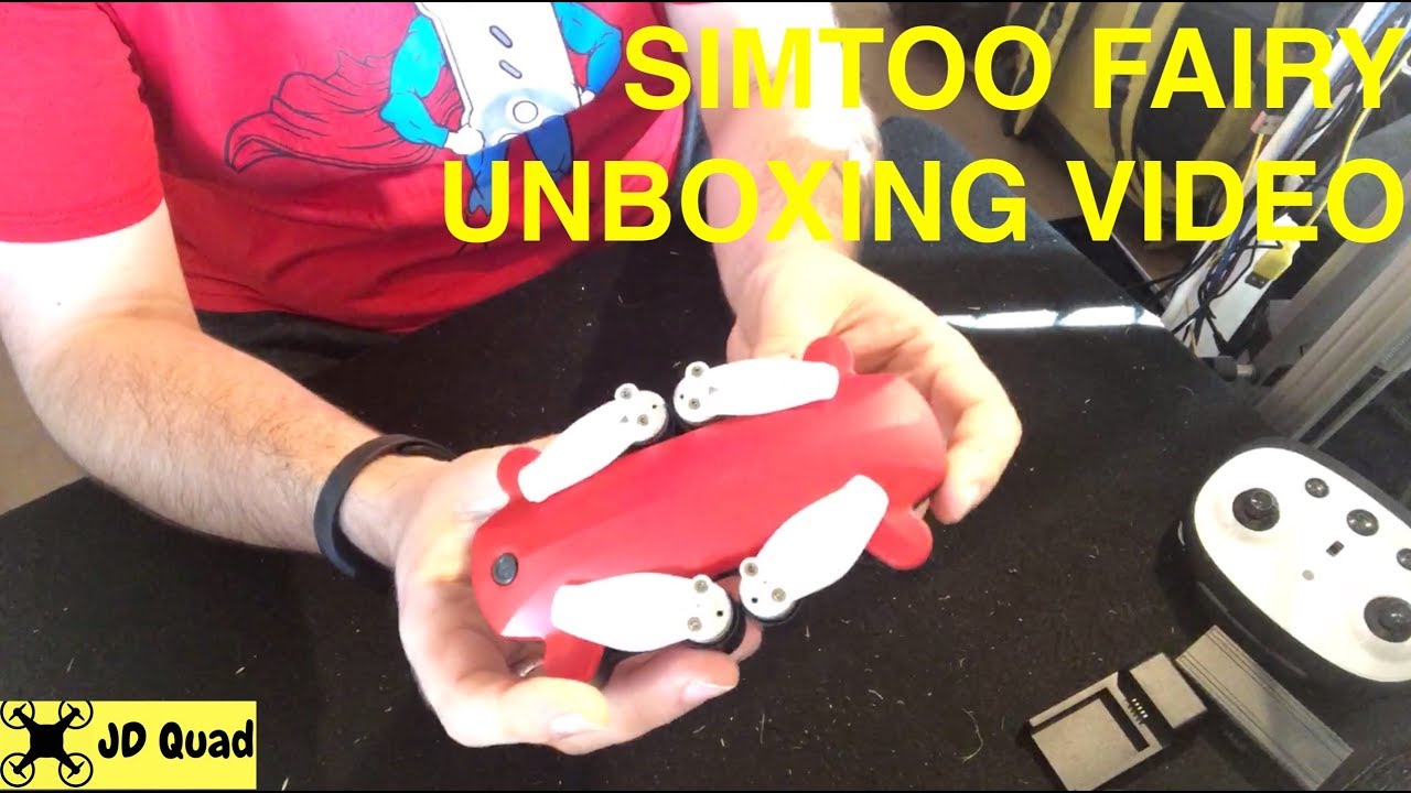 Simtoo XT175 Fairy Quadcopter Unboxing & App Overview Video - YouTube