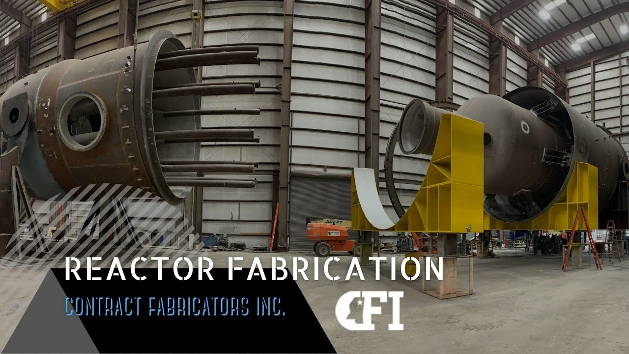 Complex Fabrication - FCC Reactor - Large Assembly - YouTube
