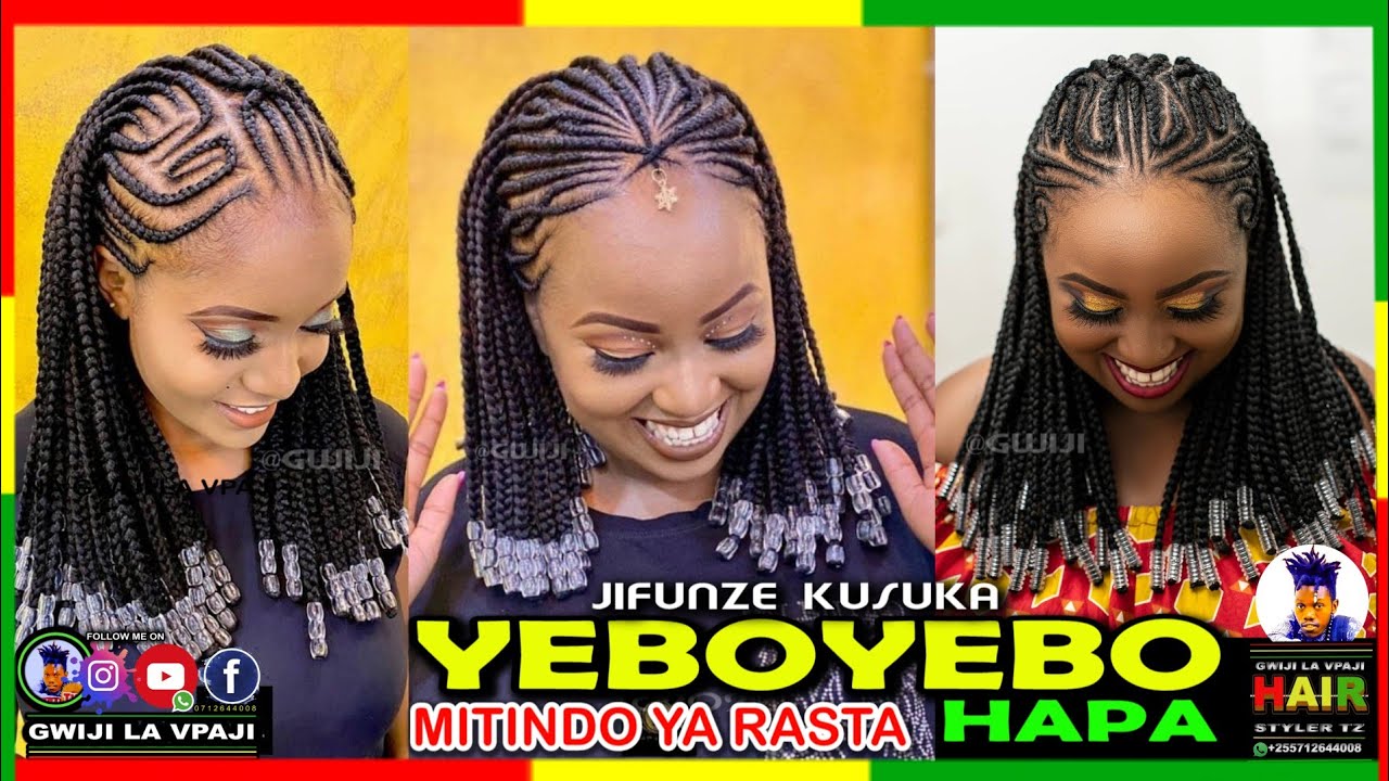 MITINDO MIZURI YA KUSUKA RASTA 2023 | NEW FID IN BRAIDING HAIR STYLES ...
