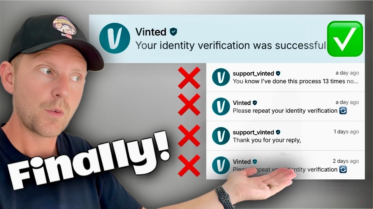 Vinted Pro UK Sole Trader Verified…. AT LAST! - YouTube