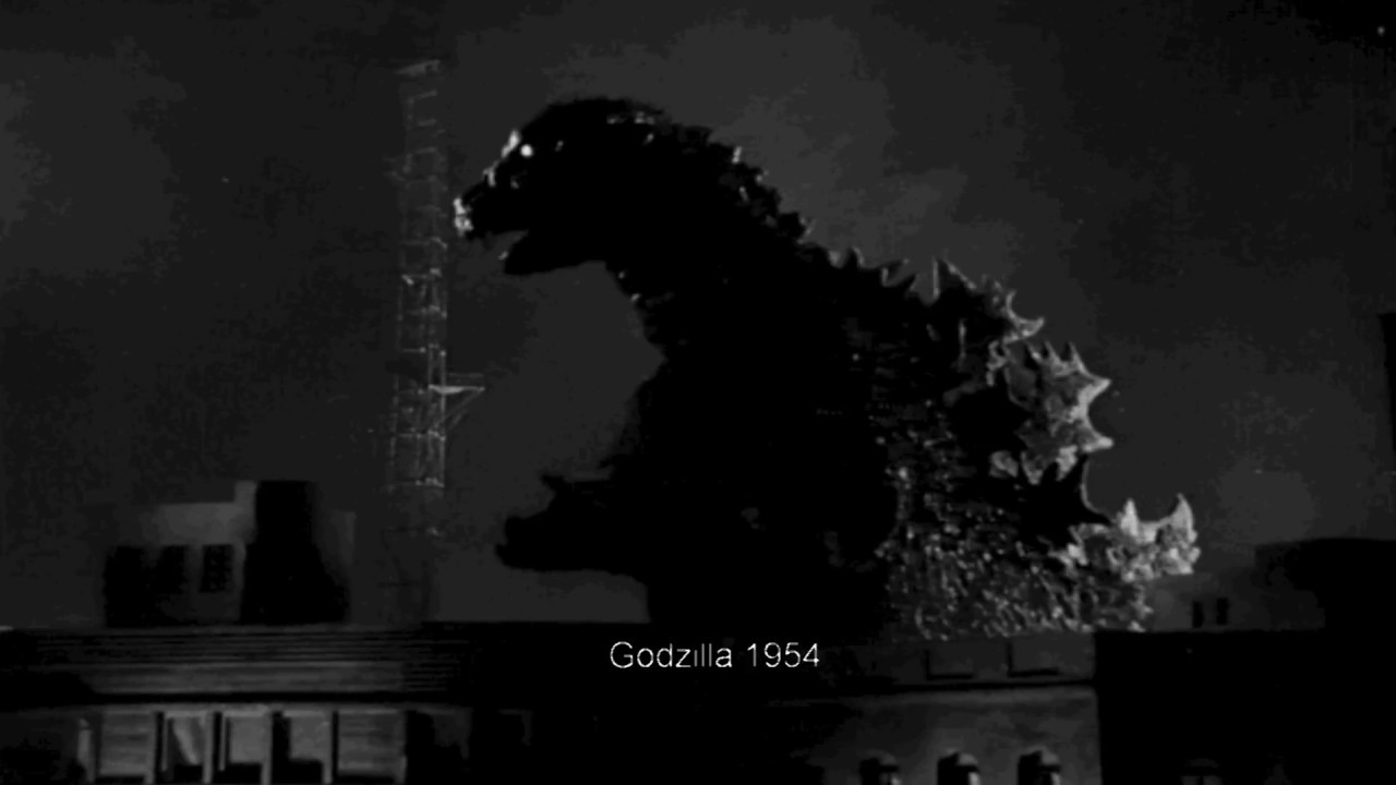 Godzilla 1954 roars slowed down 70% - YouTube