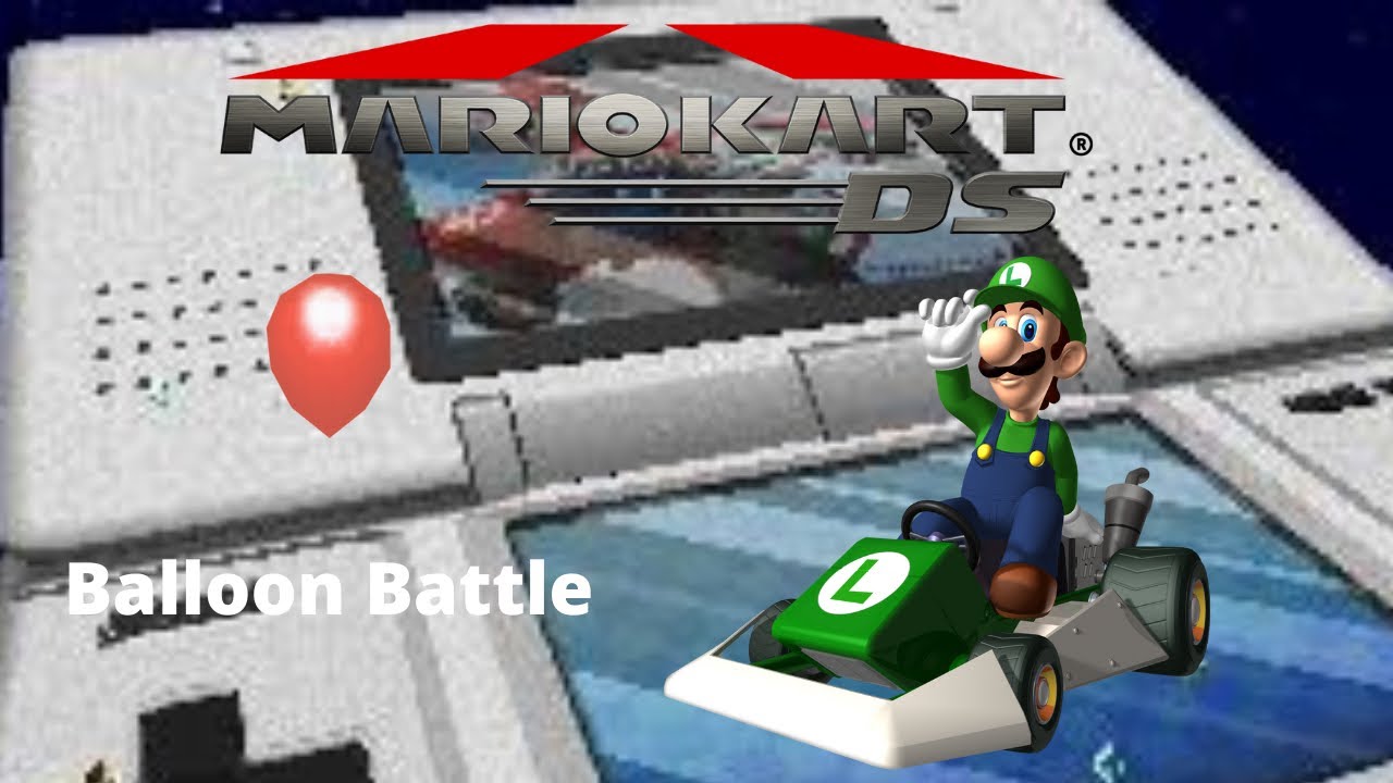 Mario Kart DS Ep. 9 - Balloon Battle (Luigi) - YouTube