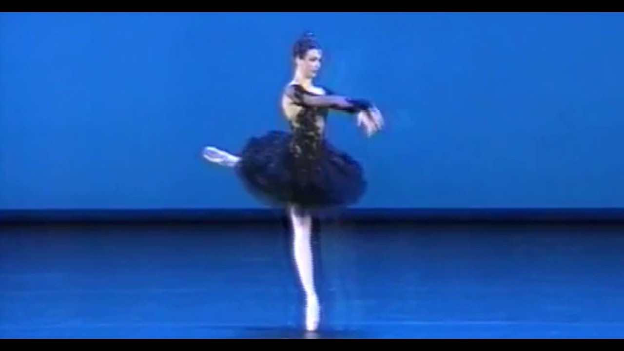 オディールのヴァリエーション「黒鳥のパ・ド・ドゥ」フェドーソワ/Odile variation Black Swan PDD A ...