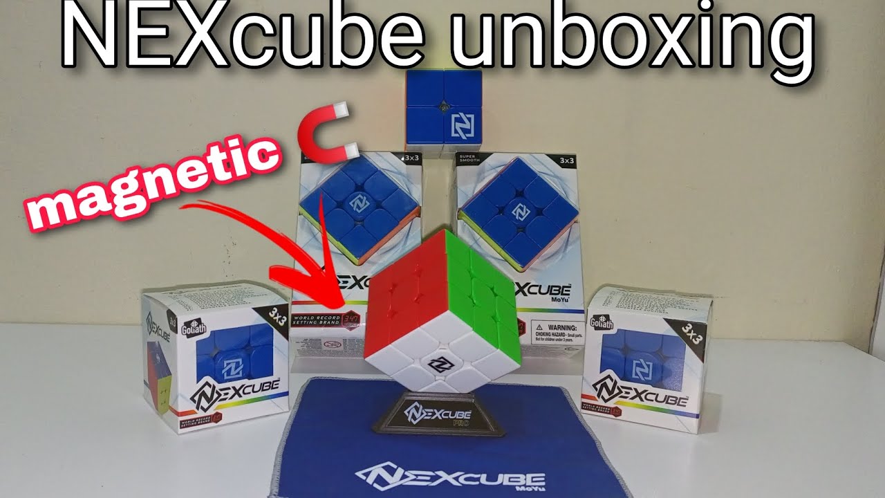 NEXcube unboxing 3×3 and 2×2 - YouTube