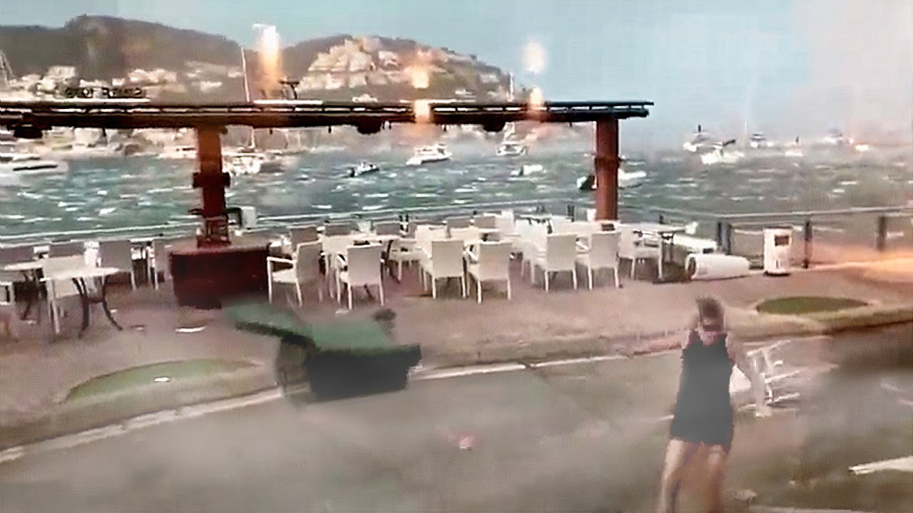 Majorca is Collapsing! Storm hits the Balearic Islands, Spain ...