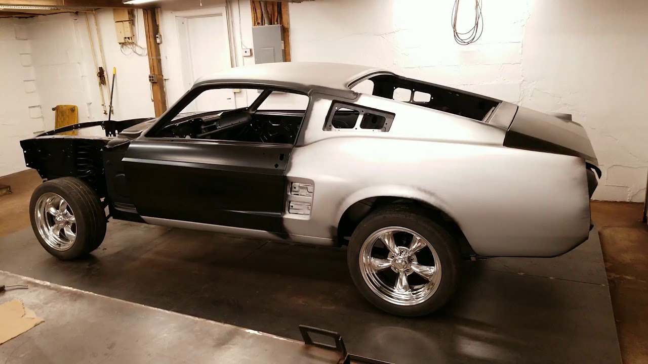 1967 Mustang Fastback Rust Repair ( better then new) - YouTube