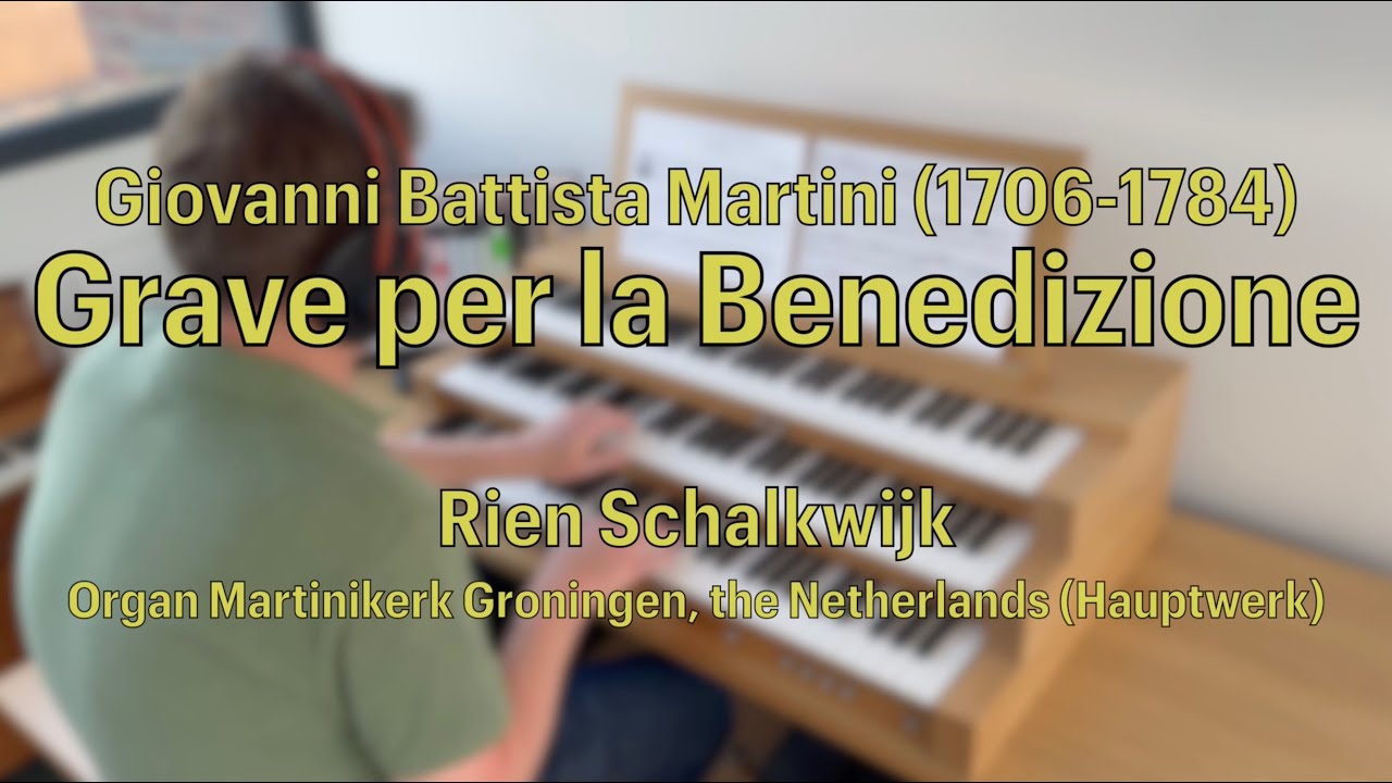 ITALIAN BAROQUE: Grave per la Benedizione | Giovanni Battista Martini ...