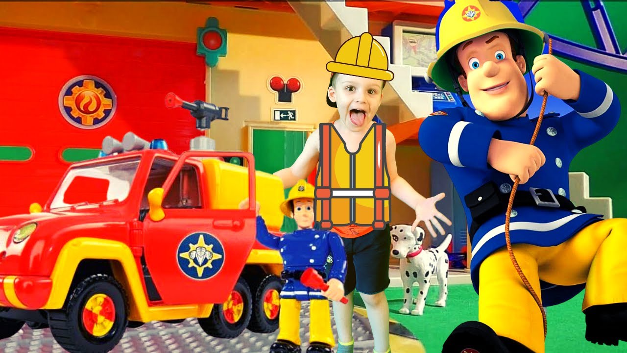 fireman sam +More pretend play kids | storytime| - YouTube