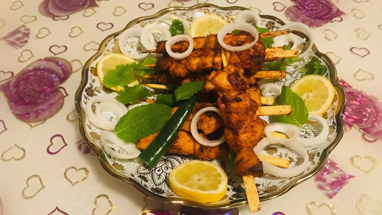 Chicken boti Kabab||Kitchen With Malika||Simple to make - YouTube