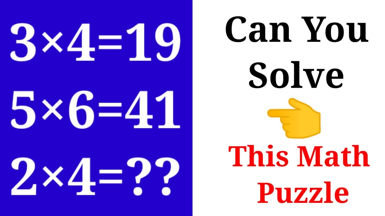 Confusing Maths Questions With Answers Confusing Maths Questions With Answers