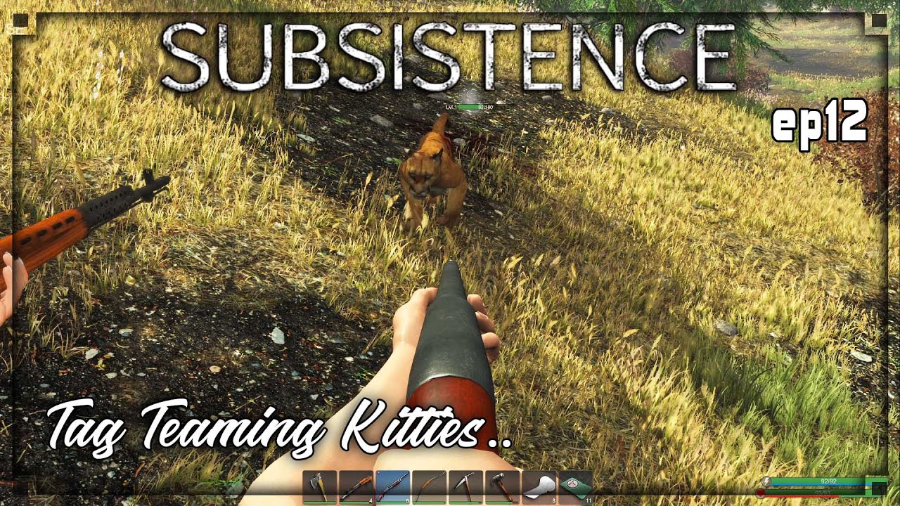 Subsistence - SB - 12 - Tag Teaming Kitties..👍 - Base building ...