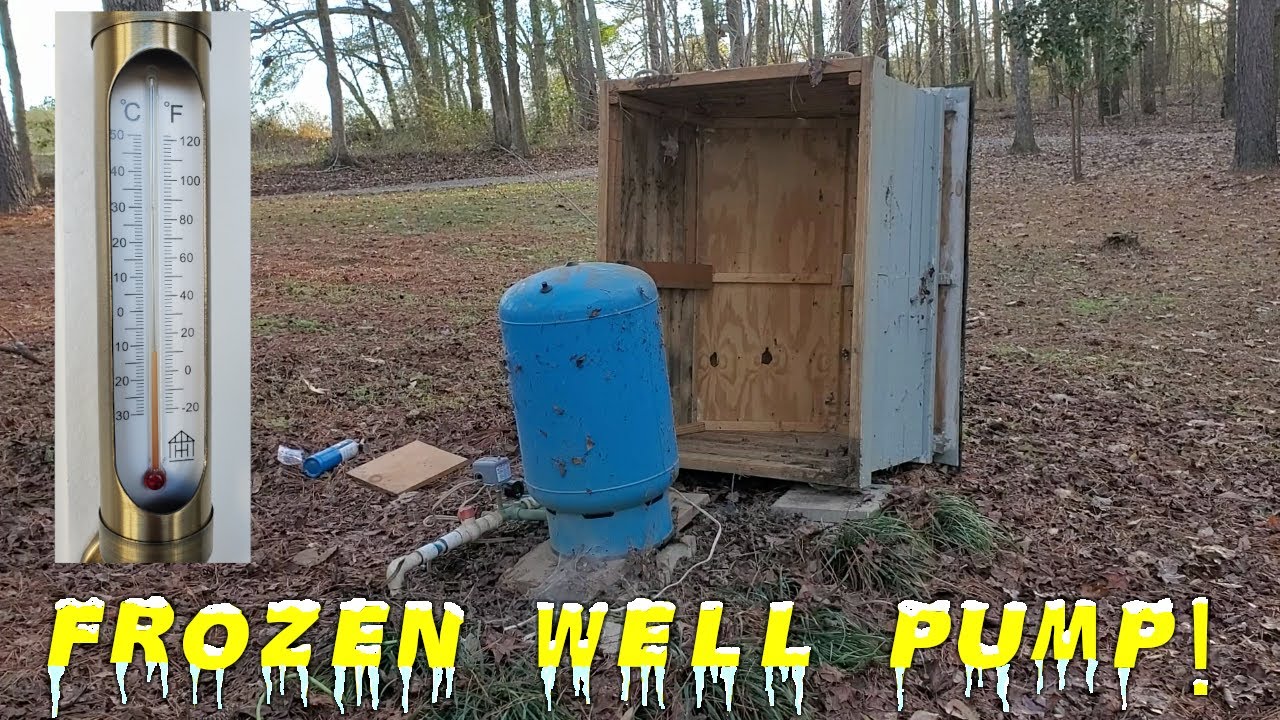 Repairing Frozen "Surging" Well Pump - YouTube