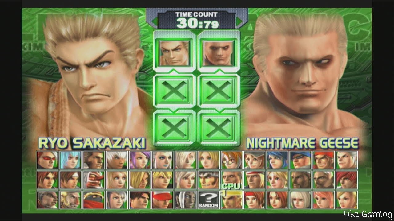 KOF Maximum Impact Regulation A - Ryo Sakazaki vs Geese - YouTube