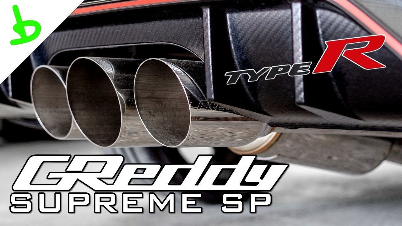 GReddy Supreme SP Cat Back Exhaust for FK8 Civic Type R | SOUND CLIPS ...